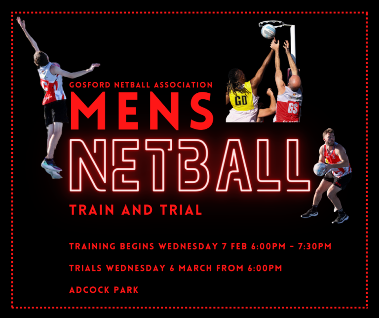 Mens & Boys Netball - Gosford Netball Association